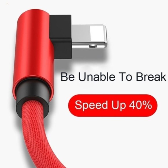 Cell Phones & Accessories | 9 Degrees Iphone Ipad Charger 12m Long Red ...